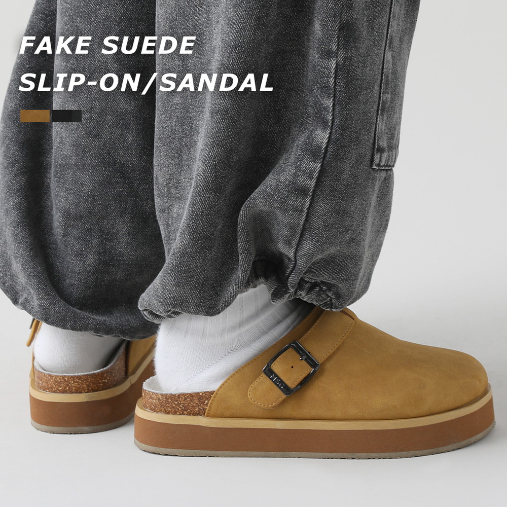 【楽天市場】靴 メンズ ミュール スリッポン サンダル サボ シューズ メンズ Y2K ハイボリュームソール 厚底 バックル ベルト カジュアル MSG：SOYOUS（ソユーズ）