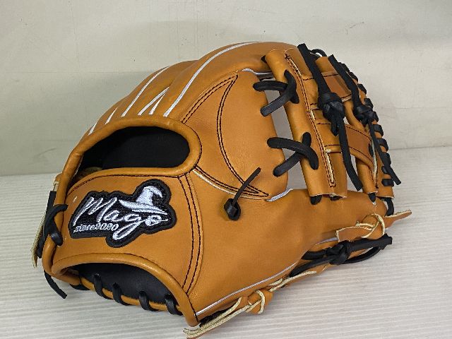 【楽天市場】Mago マーゴ 硬式内野手 二塁手用グラブ 町田友潤モデル 二塁手専用 コルク×ブラック VHウェブ：スポーツショップ ビック