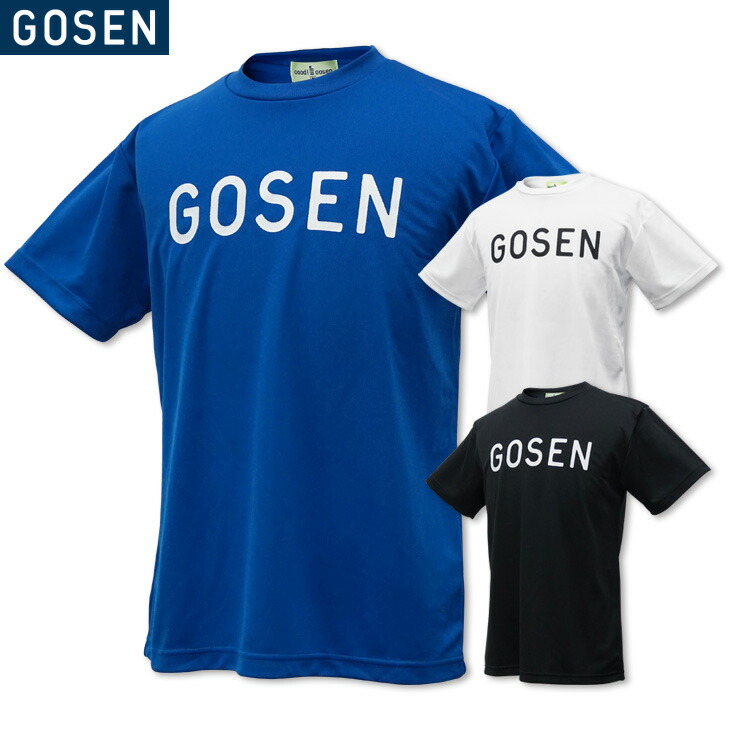 【楽天市場】ゴーセン バドミントン オリジナルTシャツ J24P03 ユニ 男女兼用 Tシャツ テニス ソフトテニス オリジナル限定モデル：スポーツショップ 日新