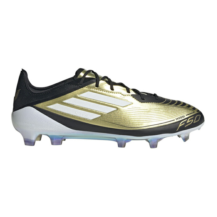 【楽天市場】アディダス メッシ F50 MESSI ELITE FG adidas サッカースパイク シューズ 天然芝 ゴールドメタリック× ...