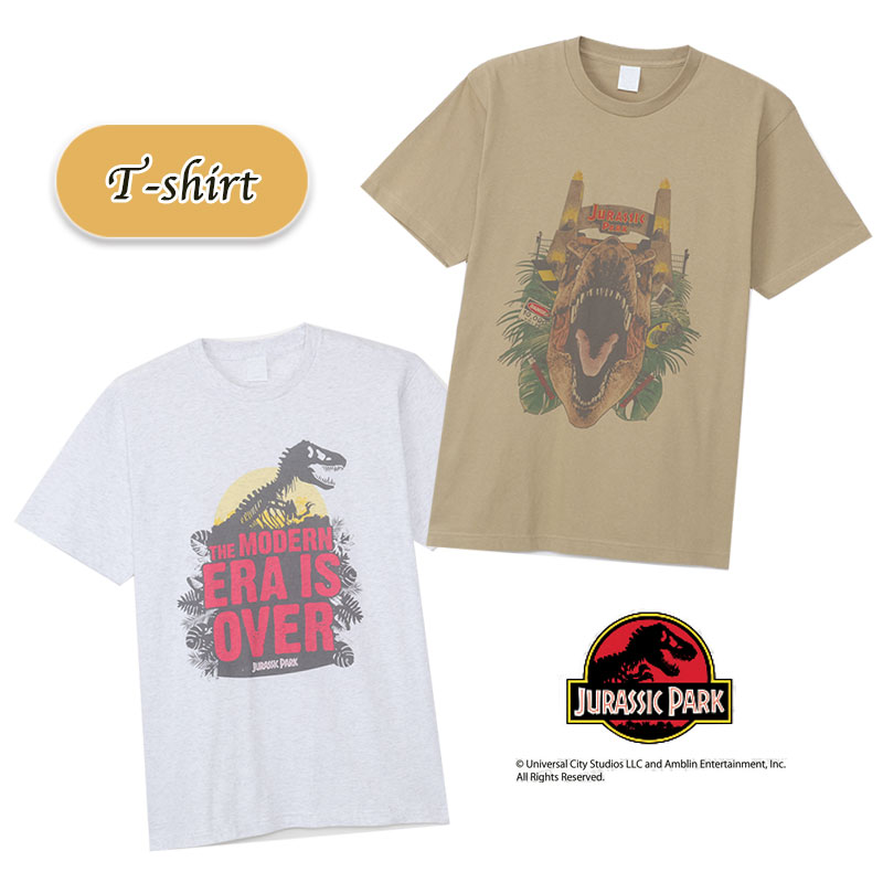 【楽天市場】[公式] ジュラシック・パーク ジュラシック・ワールド シルエット フェイス Tシャツ Lサイズ XLサイズ UN1077 ...