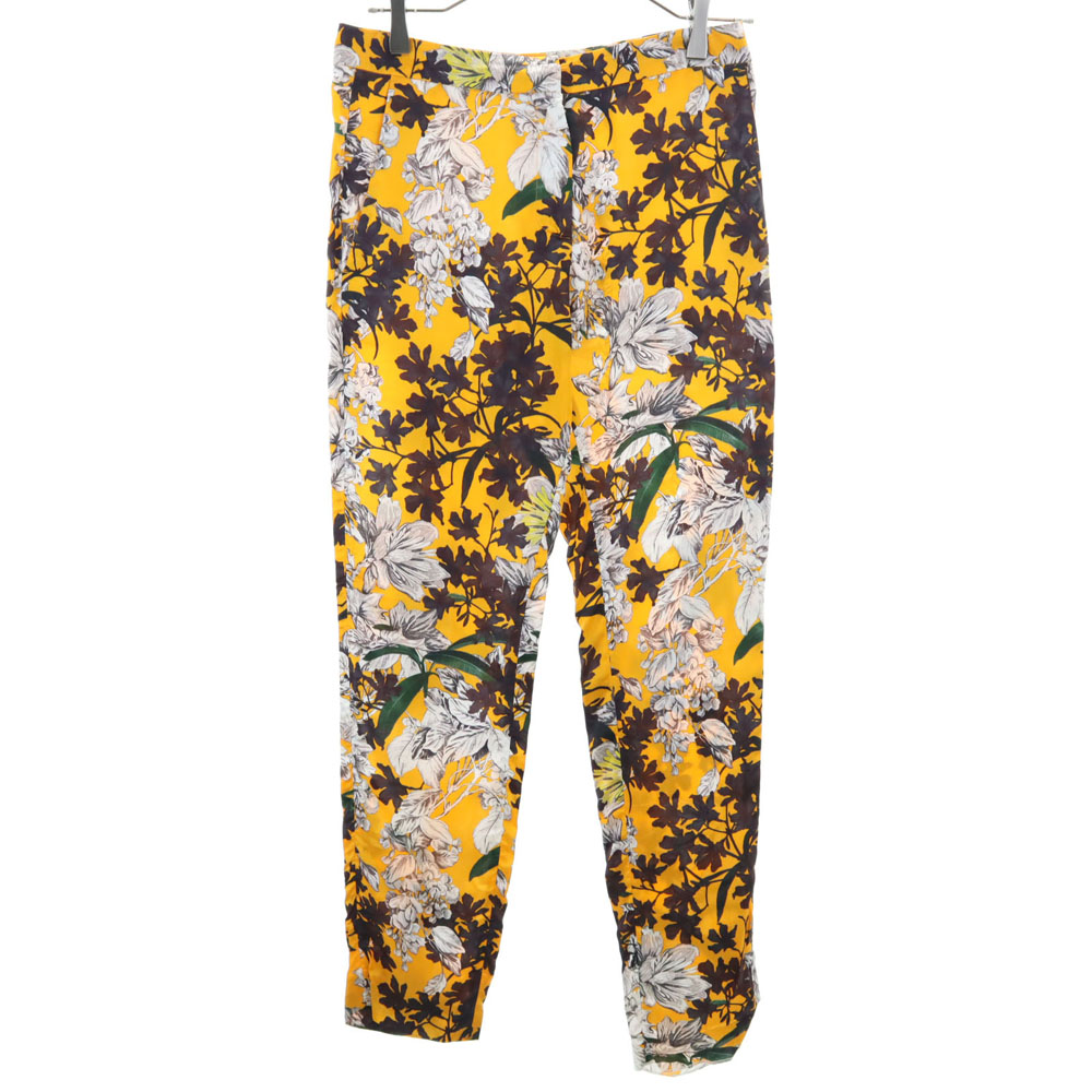 【楽天市場】古着 MSGM エムエスジーエム イタリア製 花柄 ロングパンツ 38 オレンジ系 ボタニカル レディース 【中古】 【PD】：古着、USED専門百貨店BIG2nd