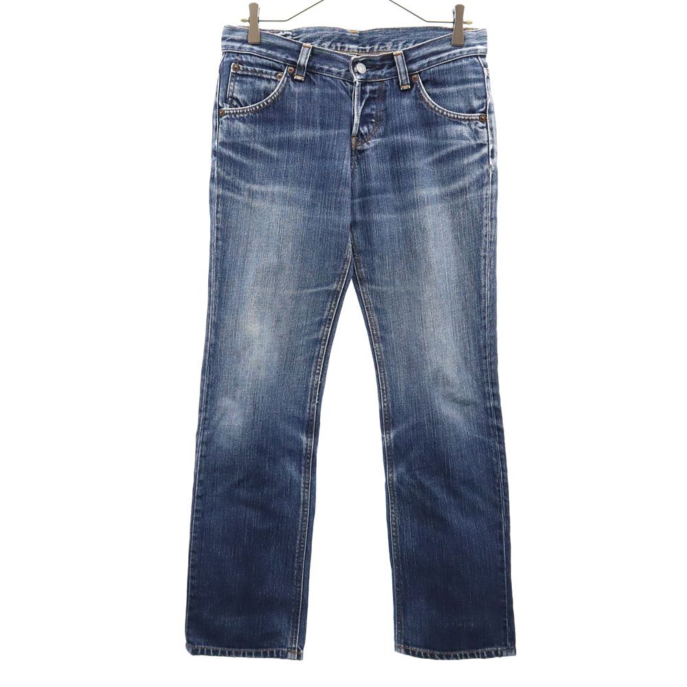 【楽天市場】エドウィン ストレート デニムパンツ W28 ネイビー EDWIN ボタンフライ ジーンズ メンズ 【中古】 【240131】：古着、USED専門百貨店BIG2nd