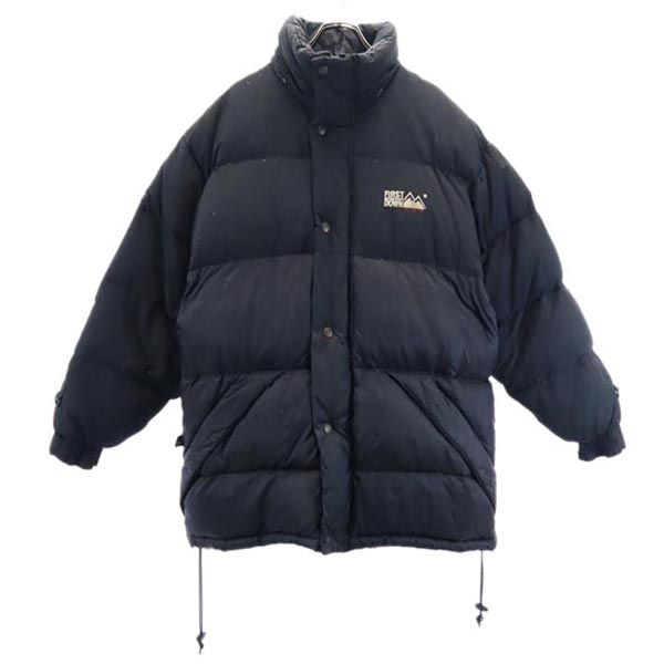 【楽天市場】古着 FIRSTDOWN ファーストダウン ロング ダウンジャケット M 黒 メンズ 【中古】 【PD】：古着、USED専門百貨店BIG2nd