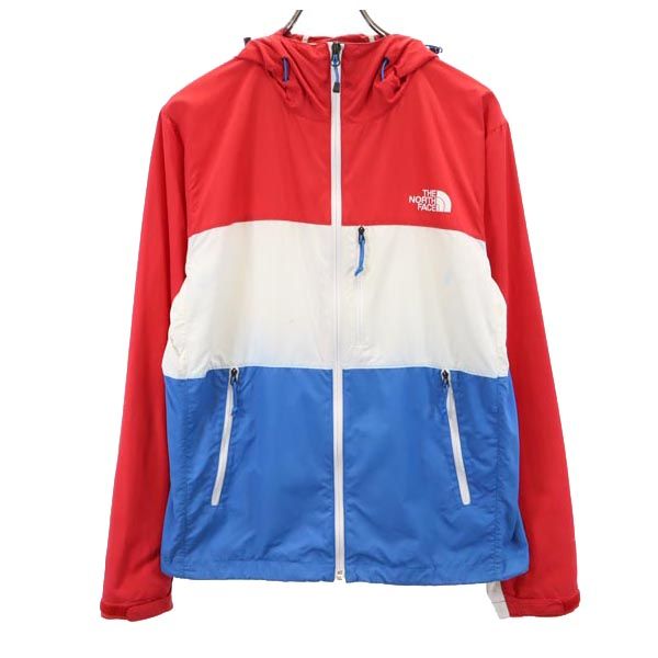 【楽天市場】古着 THE NORTH FACE ノースフェイス NPO1132 長袖 アウトドア ナイロンジャケット S レッド×ホワイト× ...