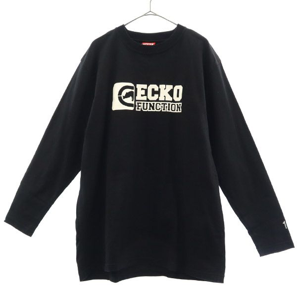 【楽天市場】エコーファンクション ロゴプリント 長袖 Tシャツ LL ブラック ECKO FUNCTION ロゴワッペン メンズ 【中古】 【240114】：古着、USED専門百貨店BIG2nd