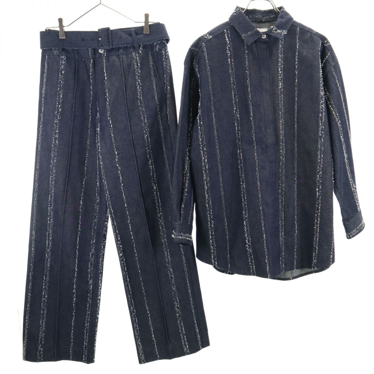 【楽天市場】古着 アメリ AMERI UNDRESSED 長袖 デニムシャツ 上下 セットアップ M/26 レディース 【中古】：古着、USED専門百貨店BIG2nd