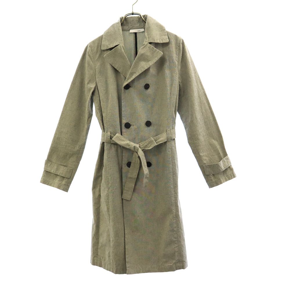 【楽天市場】ノット 日本製 ダブル コート 1 グレー KNOTT トレンチコート レディース 【中古】 【240318】 【PD】：古着、USED専門百貨店BIG2nd