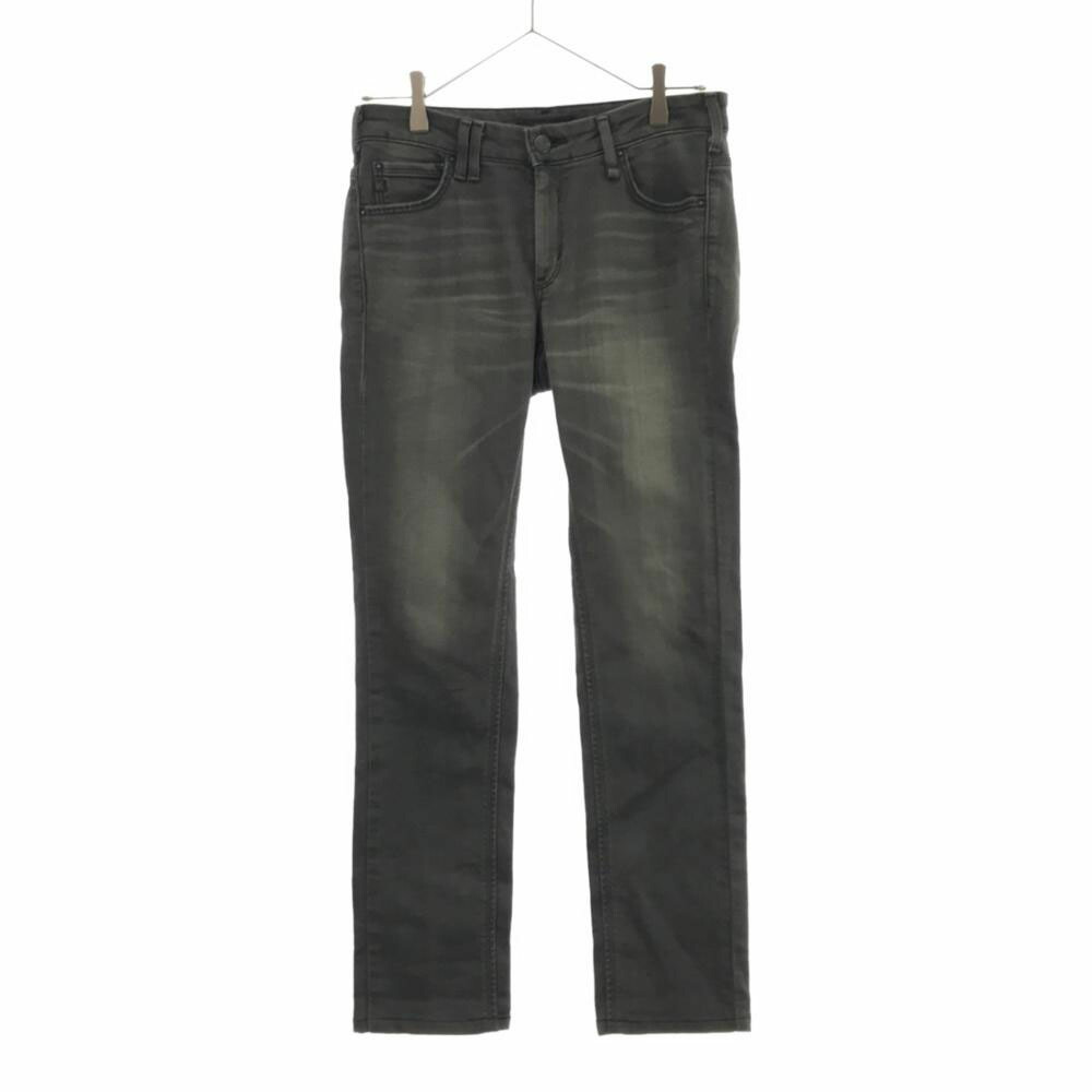 【楽天市場】古着 サムシング SOMETHING 日本製 ロゴワッペン ストレッチ スキニーデニムパンツ w30 ブラック ジーンズ ...