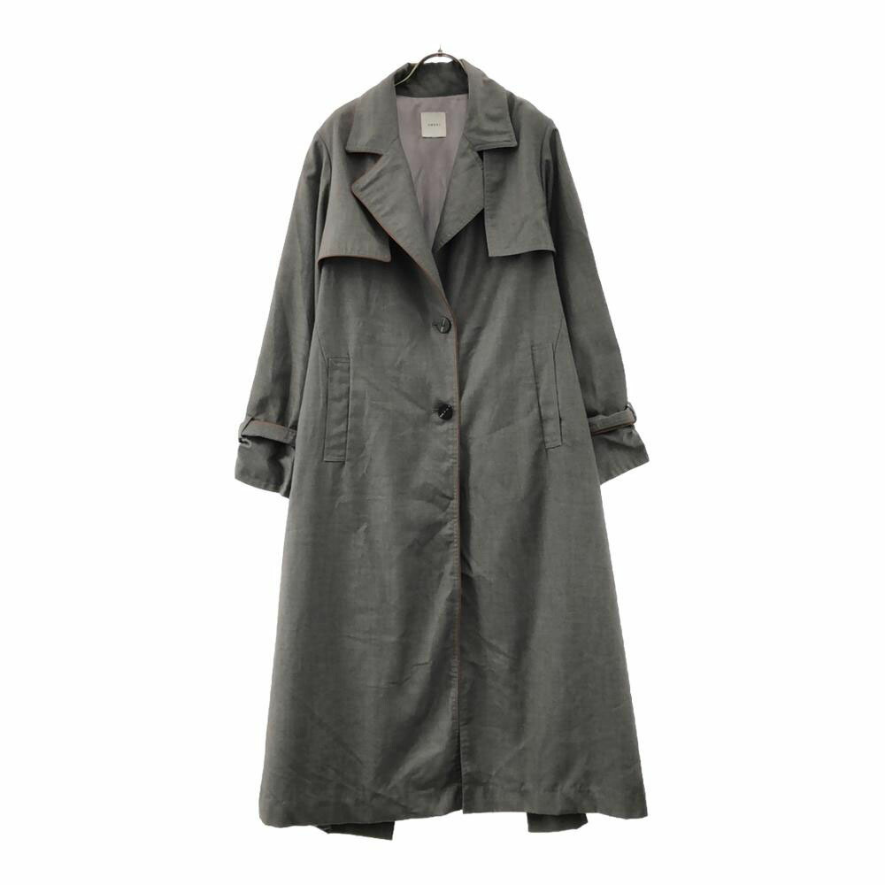 【楽天市場】古着 AMERI UNDRESSED アメリ バックプリーツレイヤード コート FREE グレー トレンチコート 裏地付き レディース 【中古】 【PD】：古着、USED専門百貨店 ...