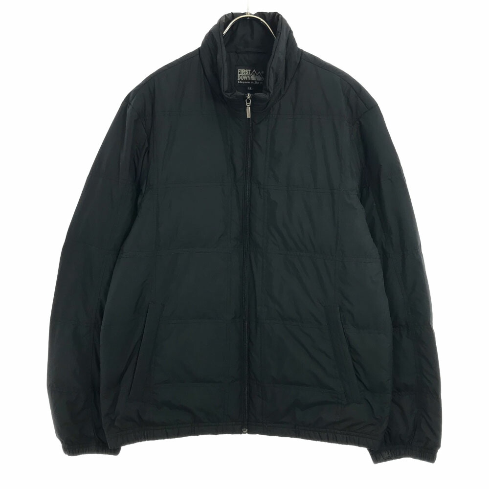 【楽天市場】ファーストダウン 90s オールド スタンドカラー ダウンジャケット LL ブラック FIRSTDOWN メンズ 【中古】：古着、USED専門百貨店BIG2nd