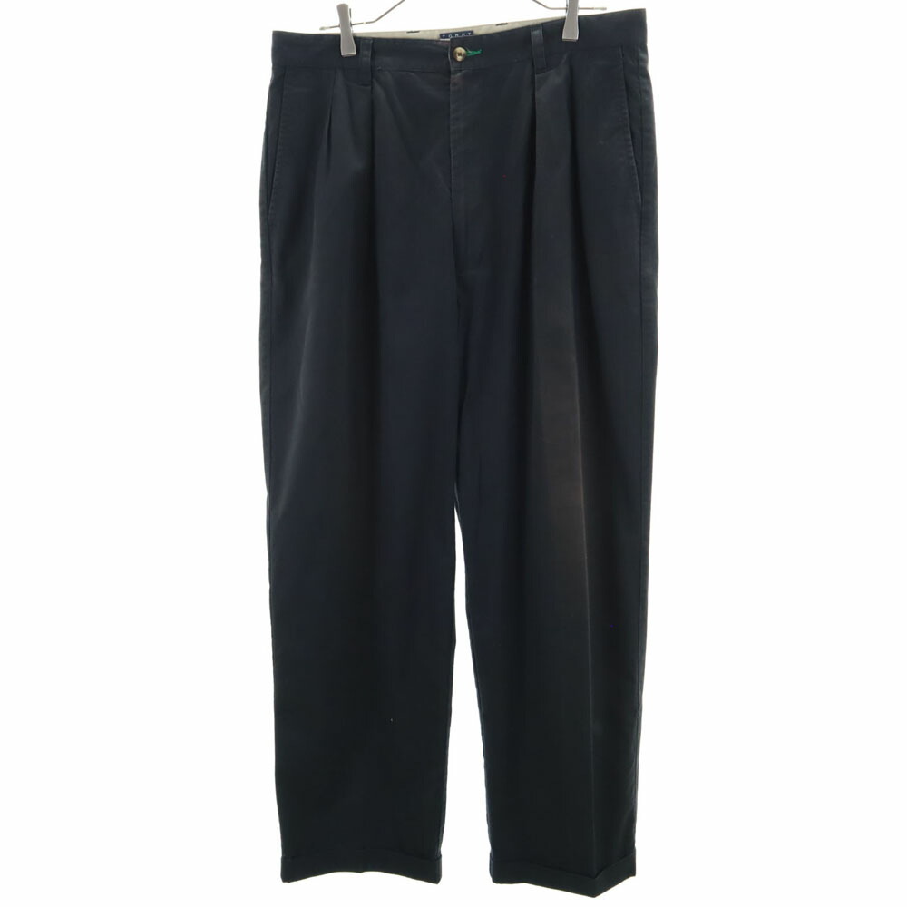 【楽天市場】トミーヒルフィガー 90s オールド フラッグタグ テーパードパンツ W34 ブラック TOMMY HILFIGER タック ...