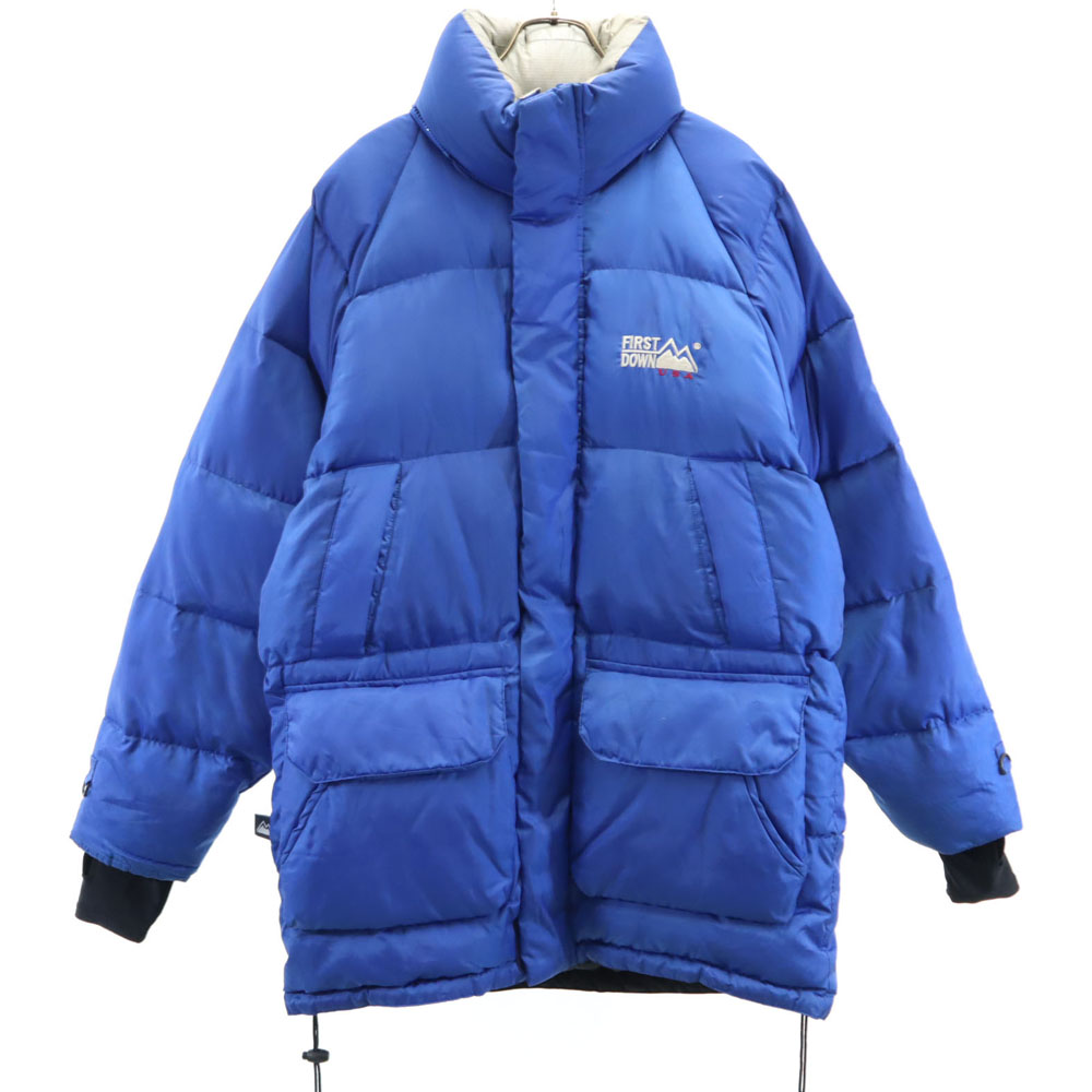 【楽天市場】古着 ファーストダウン FIRSTDOWN ダウンジャケット S ブルー メンズ 【中古】：古着、USED専門百貨店BIG2nd
