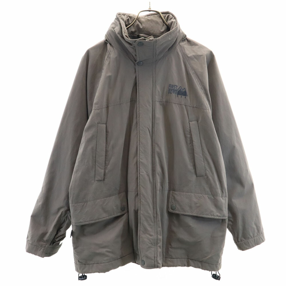 【楽天市場】古着 ファーストダウン FIRSTDOWN 90s オールド マウンテンパーカー M グレー メンズ 【中古】：古着、USED専門百貨店BIG2nd