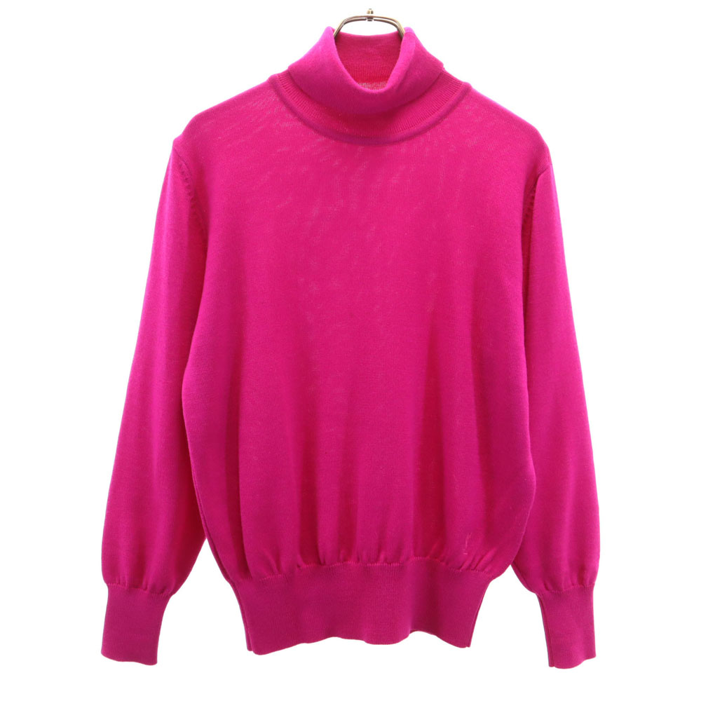 【楽天市場】イヴサンローラン 90s オールド 長袖 タートルネック ニット M マゼンタ系 YVES SAINT LAURENT セーター ...