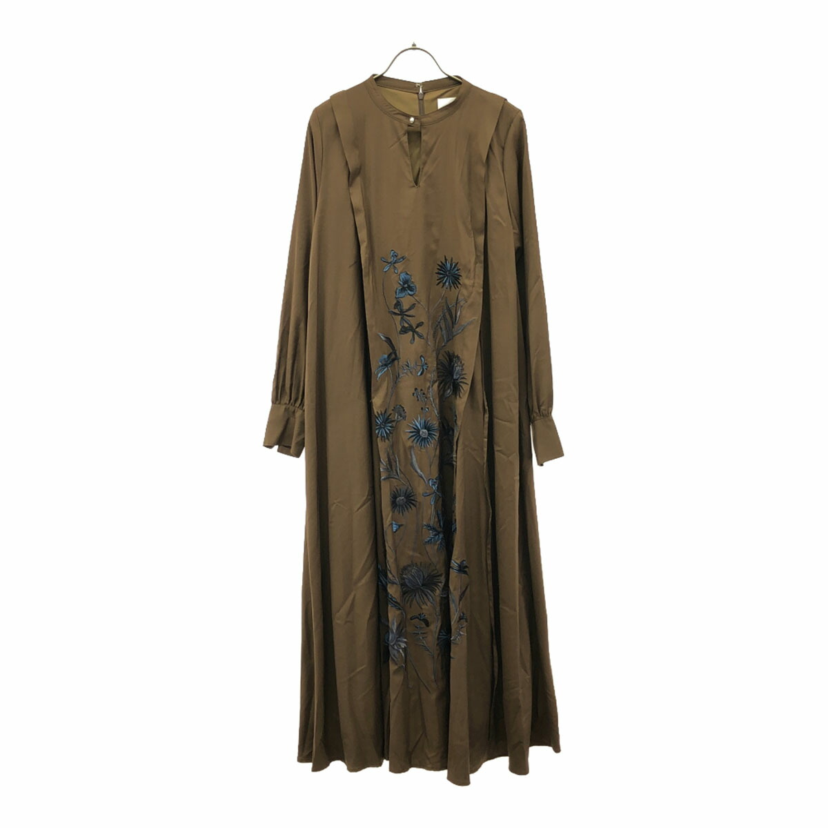 【楽天市場】古着 未使用 AMERI UNDRESSED アメリ 花柄刺繍 長袖 エンブロインダリー ロングワンピース M ブラウン系 タグ付き MADELYN EMBROIDERY ...