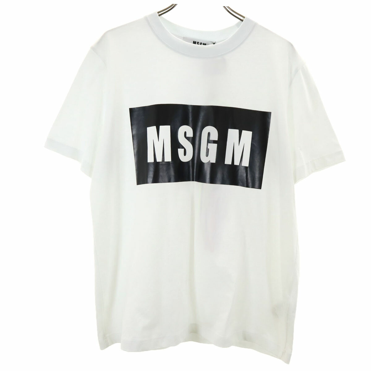 【楽天市場】古着 MSGM エムエスジーエム イタリア製 半袖 Tシャツ M ホワイト メンズ 【中古】：古着、USED専門百貨店BIG2nd