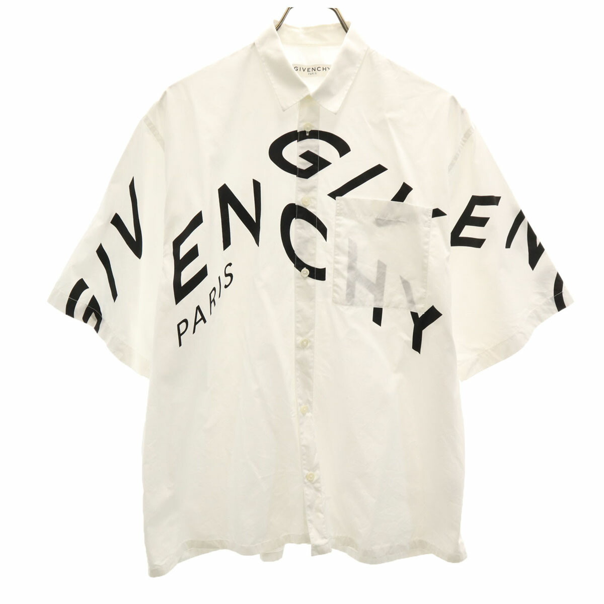 【楽天市場】古着 GIVENCHY ジバンシィ ポルトガル製 半袖 コットンシャツ 38 ホワイト メンズ 【中古】：古着、USED専門百貨店BIG2nd