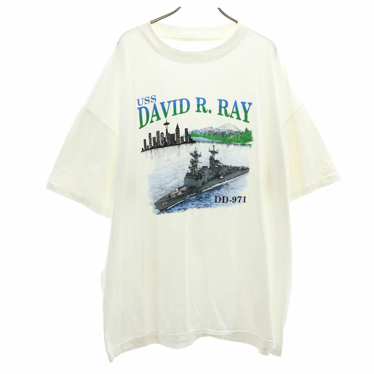 【楽天市場】古着 OLD オールド 90s DAVID R. RAY DD-971 半袖 Tシャツ ホワイト メンズ 【中古】：古着、USED ...