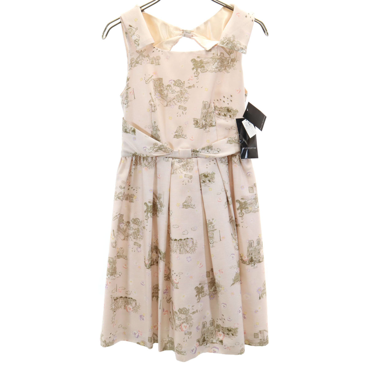 【楽天市場】古着 未使用 WILLSELECTION ウィルセレクション Disney ディズニー コラボ 日本製 総柄 ノースリーブ ミニワンピース 0 ピンク マリーちゃん レディース ...