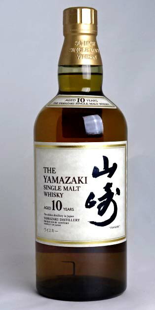 【楽天市場】【東京都在住限定】 終売品 サントリー 山崎 10年 シングルモルトウイスキー 700ml 40度 SUNTORY THE YAMAZAKI AGED 10 YEARS ...