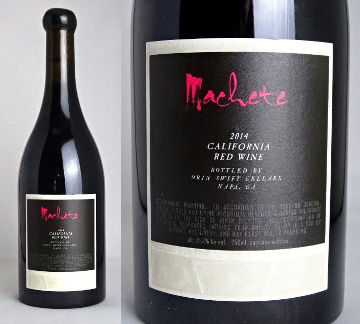 【楽天市場】マチェーテ [2014] 750ml（オリン・スウィフト・セラーズ）プティ・シラー アメリカ／カリフォルニア ナパ・バレー 赤 ...