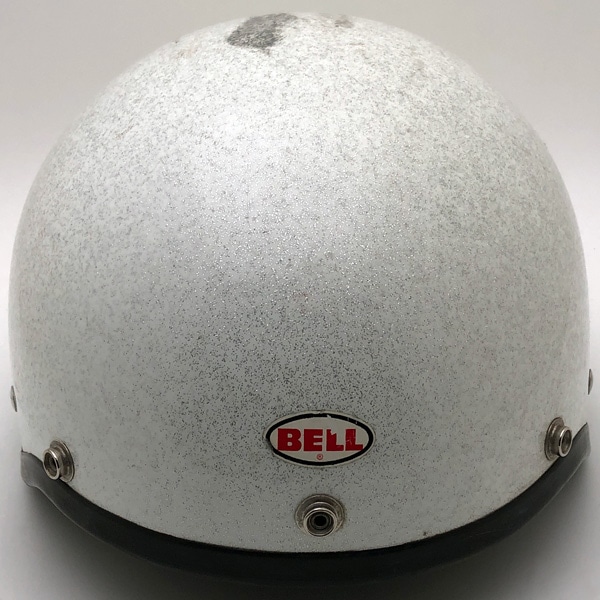 【楽天市場】BELL SHORTY WHITE METALFLAKE 61cm 【海外直輸入中古品】ハーフヘルメット 半キャップ 半帽 半ヘル ...