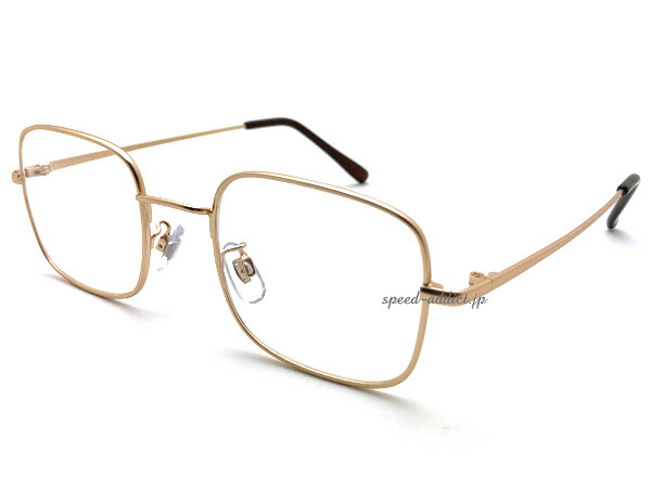 【楽天市場】CLASSIC METAL SQUARE SUNGLASS（クラシックメタルスクエアサングラス）艶消しGOLD × CLEAR ...