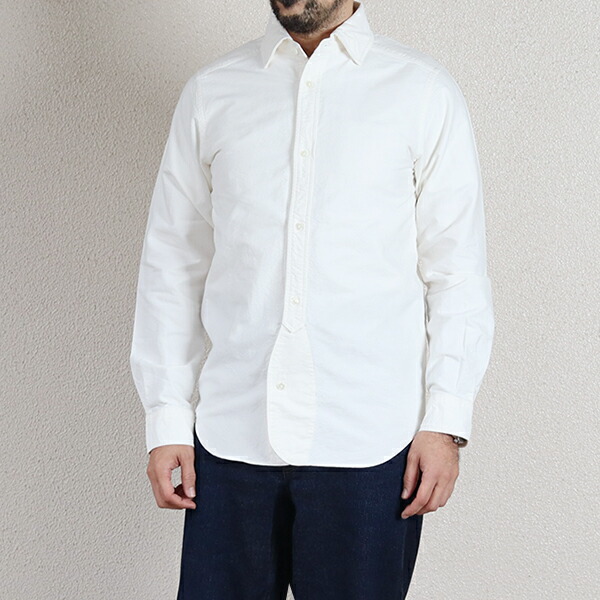 【楽天市場】ナイジェル・ケーボン BRITISH OFFICERS SHIRT WHITE NIGEL CABOURN ：SPEEDWAY