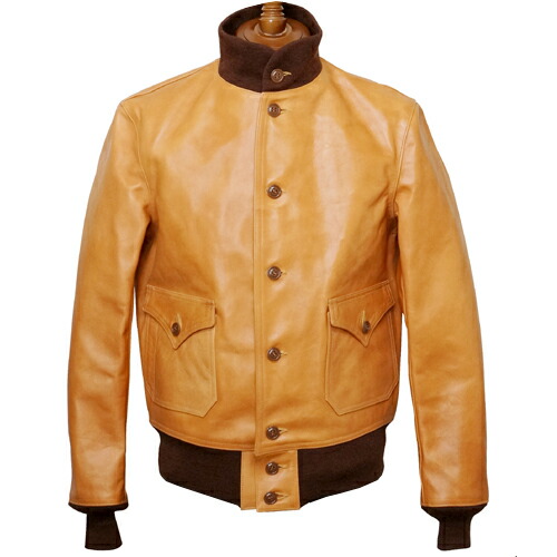 【楽天市場】フリーホイーラーズ TYPE A-1 1928 FIRST MODEL EARLY AVIATION TOGS HORSE HIDE GOLD BROWN FREEWHEELERS ...