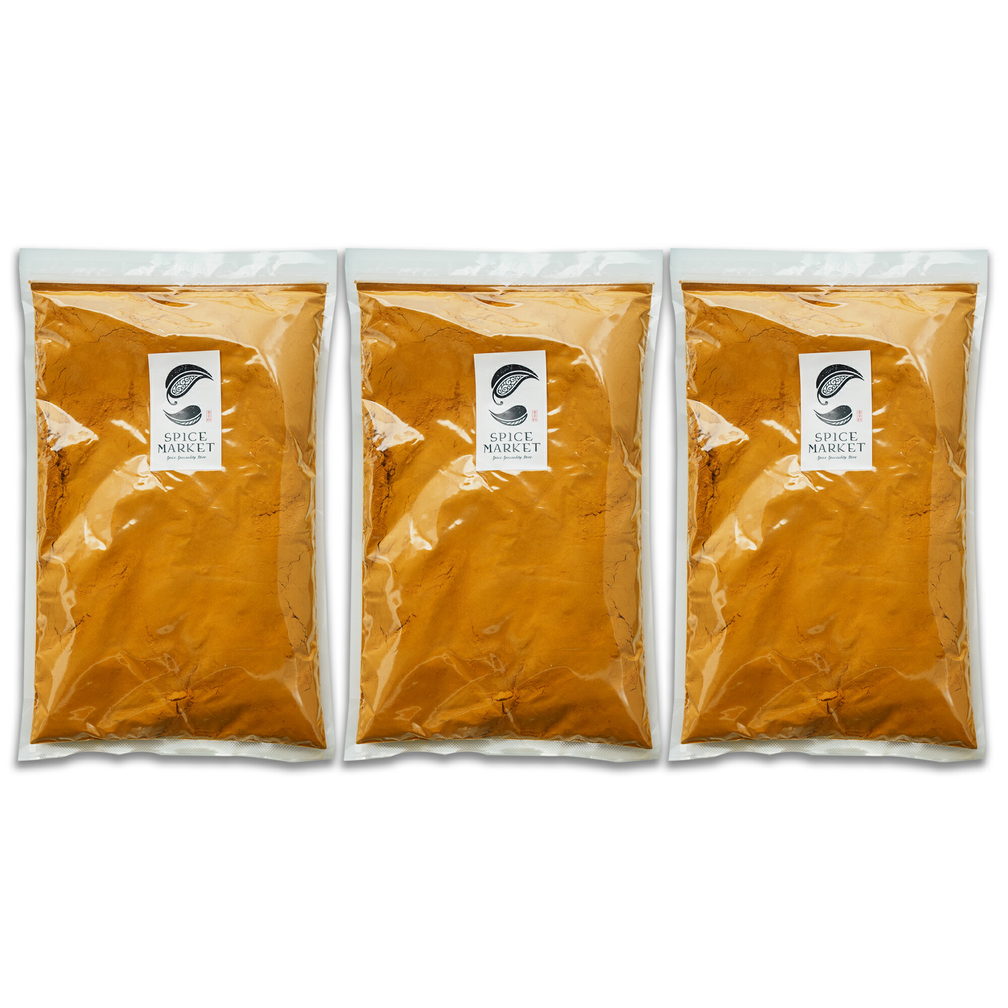 【楽天市場】ターメリック パウダー 3kg(1kg×3袋)インド産 ウコン 粉末 Turmeric：スパイスマーケット
