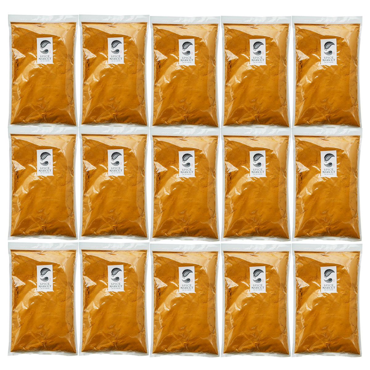 【楽天市場】ターメリック 15kg（1kg×15袋） パウダー TURMERIC POWDER ウコン 粉末 スパイス 香辛料：スパイスマーケット