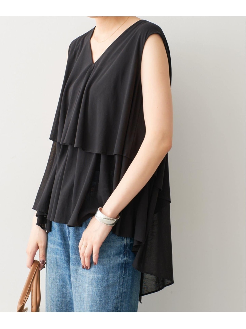 【楽天市場】ESLOW / エスロー NS FLEAED BL* Spick & Span スピックアンドスパン トップス シャツ・ブラウス ブラック【送料無料】[Rakuten ...