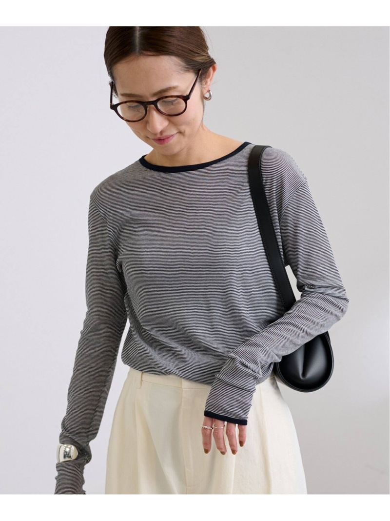 【楽天市場】≪追加≫シアーリンガーTee2 FRAMeWORK フレームワーク トップス カットソー・Tシャツ ブラック イエロー ブルー【送料無料】[Rakuten Fashion ...