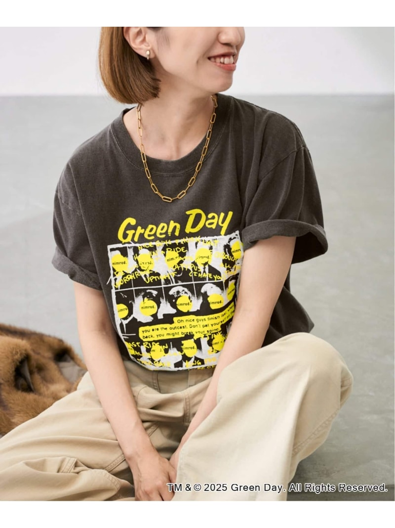 【楽天市場】OUT OF FRAMe bandTシャツ GreenDay FRAMeWORK フレームワーク トップス カットソー・Tシャツ ブラック【送料無料】[Rakuten ...