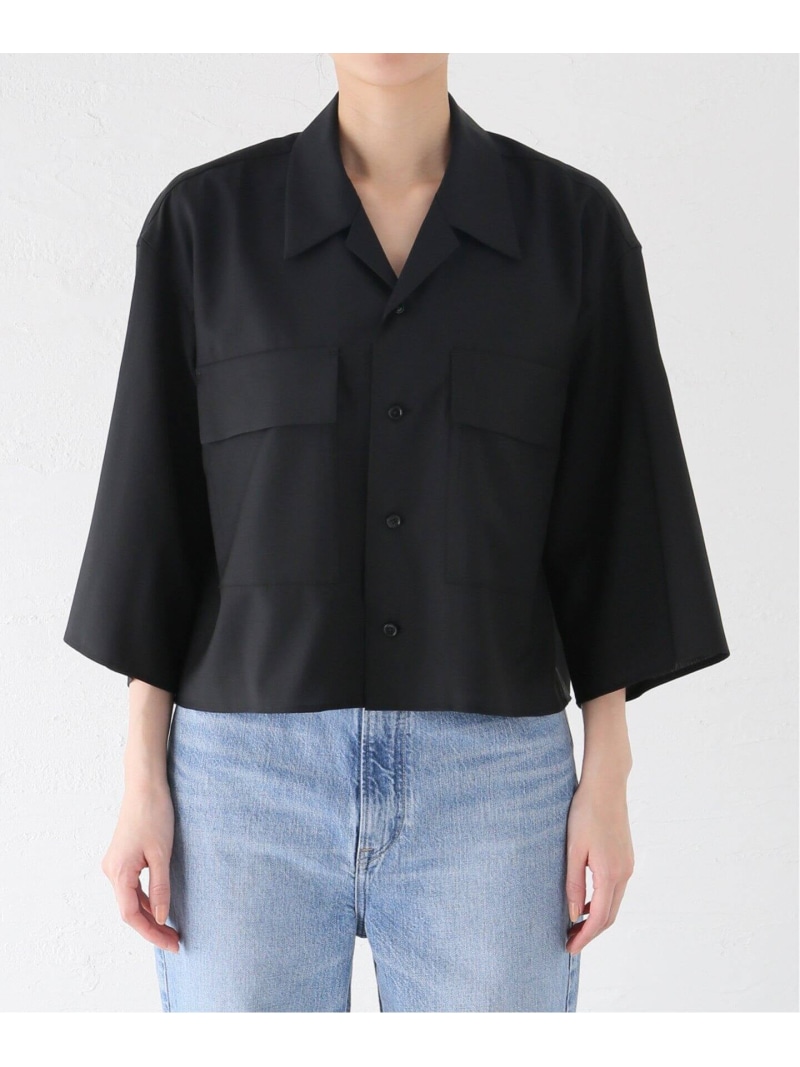 【楽天市場】【SALE／30%OFF】LOEFF/ロエフ LF W TORO SFL SHT FRAMeWORK フレームワーク トップス シャツ・ブラウス ブラック【RBA_E】【送料無料 ...