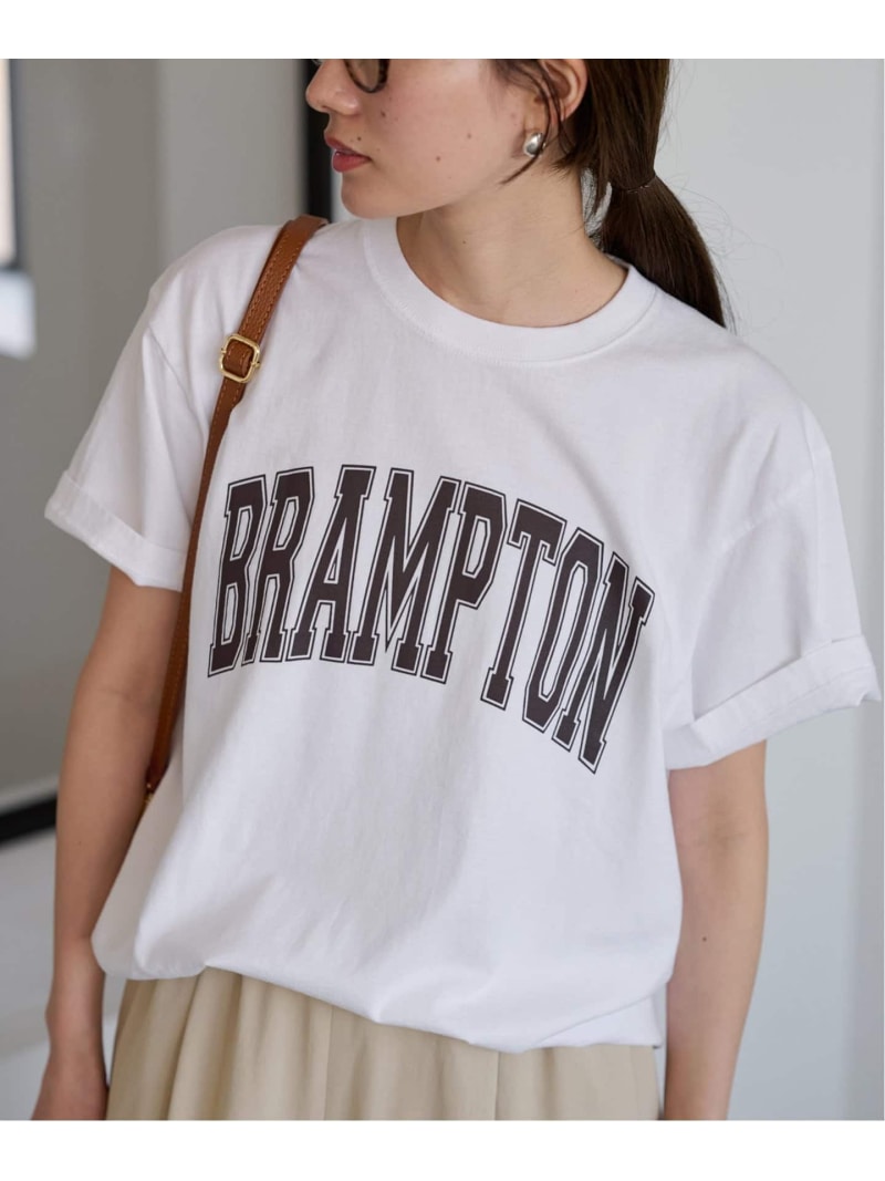 【楽天市場】≪追加≫GULFCOAST SPORTSWEAR 別注CREW TEE FRAMeWORK フレームワーク トップス カットソー・Tシャツ ブラウン グレー ブラック ホワイト ...