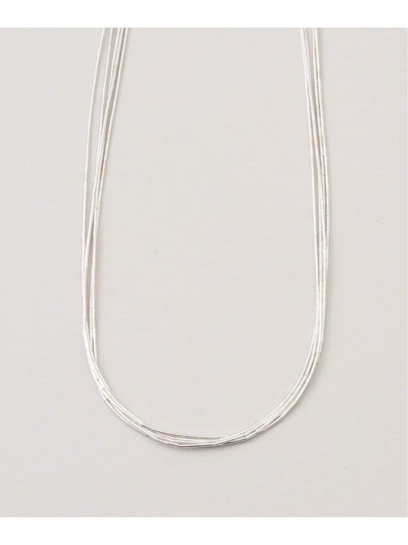 【楽天市場】Native SilverStreams liquid silver necklace 45cm Spick & Span スピックアンドスパン アクセサリー・腕時計 ネックレス ...