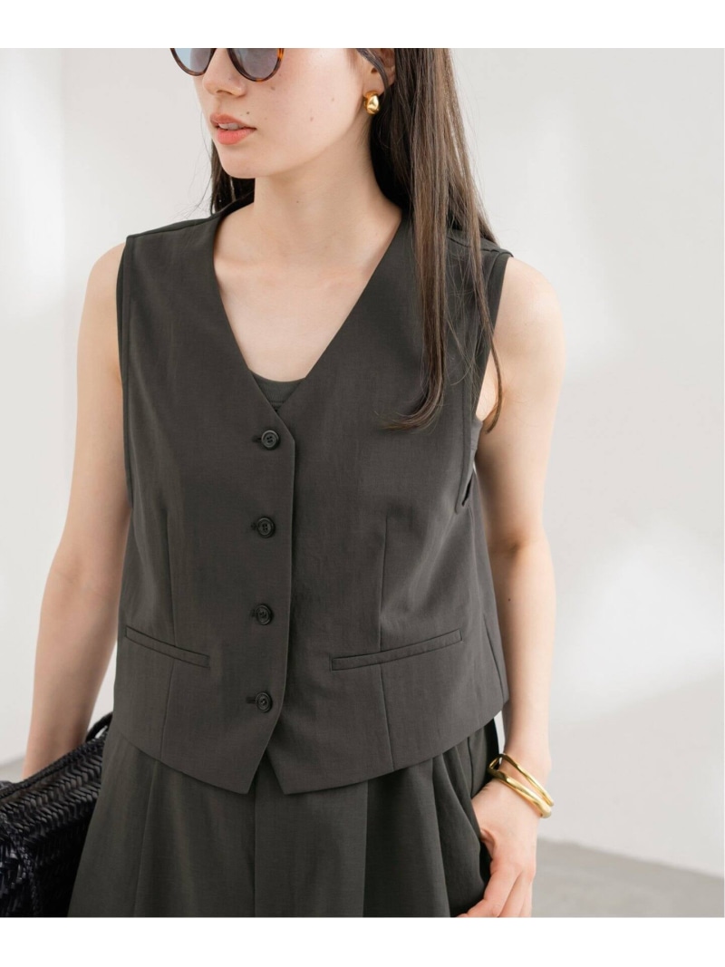 【楽天市場】撥水強撚PEベスト FRAMeWORK フレームワーク ジャケット・アウター その他のジャケット・アウター ブラウン ブラック【送料無料】[Rakuten Fashion ...