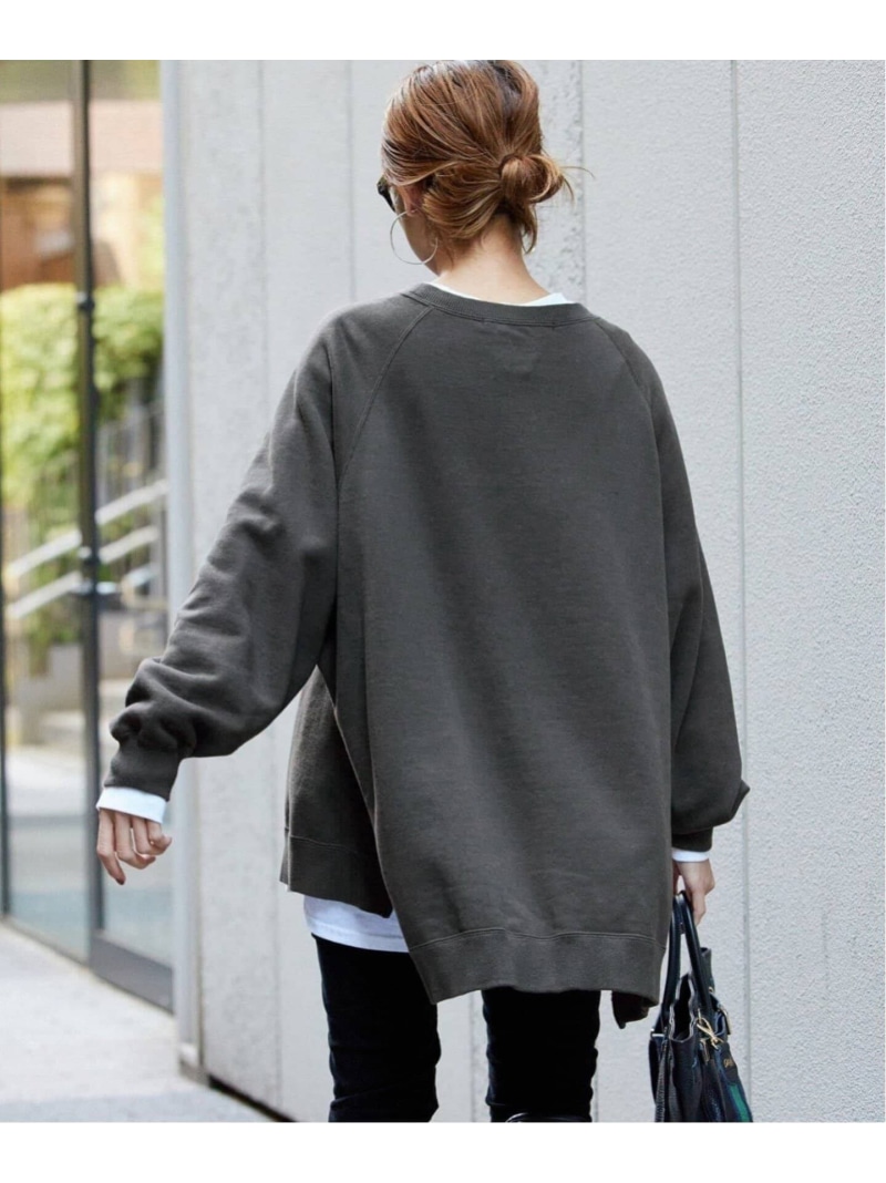 【楽天市場】≪WEB限定 / 追加予約≫ラグランポンチョスエット FRAMeWORK フレームワーク トップス スウェット・トレーナー ホワイト ベージュ ブラック グレー【先行予約】*【送料 ...