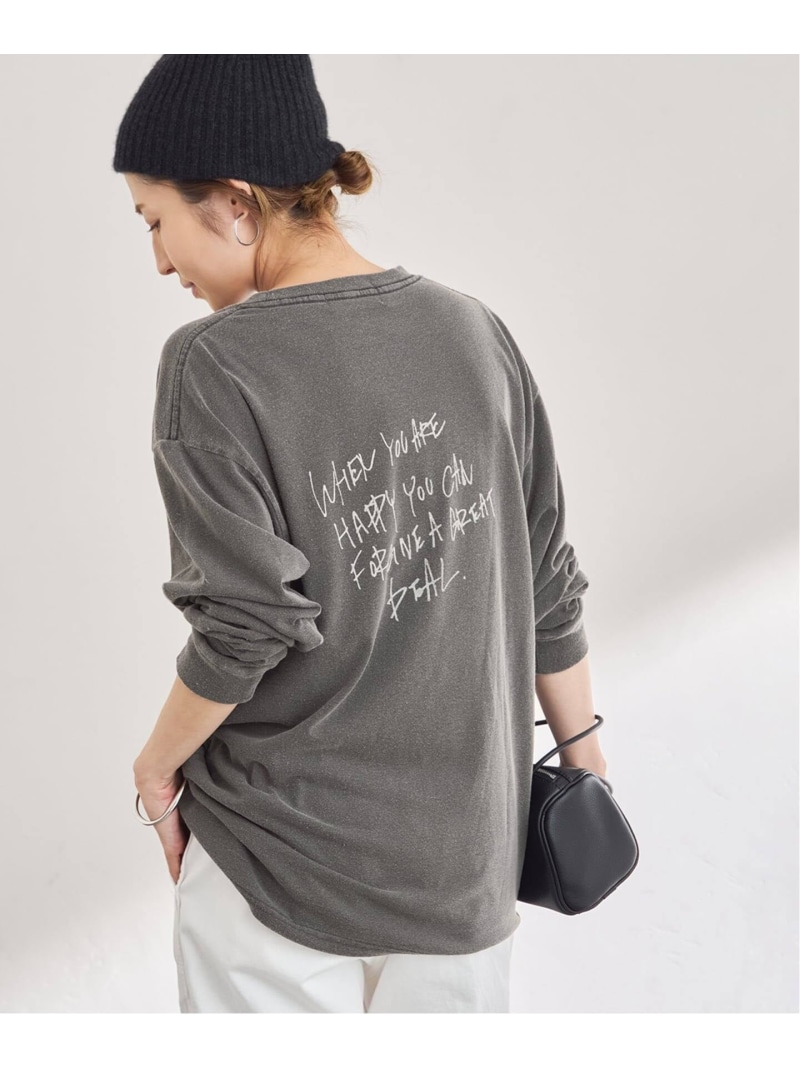 【楽天市場】≪予約≫J.J.MERCER 別注ロングスリーブTEE FRAMeWORK フレームワーク トップス カットソー・Tシャツ グレー【先行予約】*【送料無料】[Rakuten ...