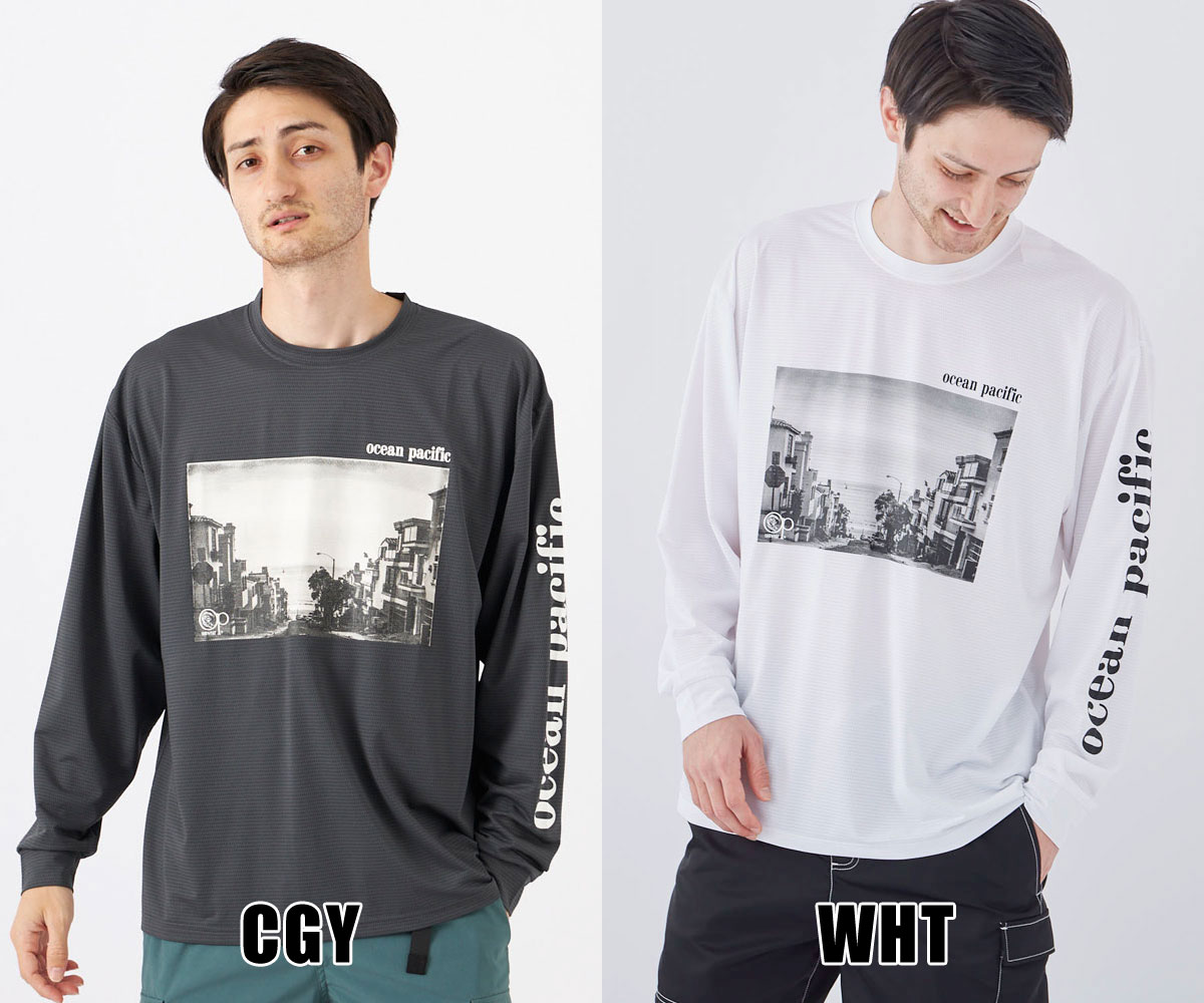 【楽天市場】【メール便OK】OceanPacific(オーシャンパシフィック) 512468 メンズ 長袖ラッシュガード ロングスリーブ ...