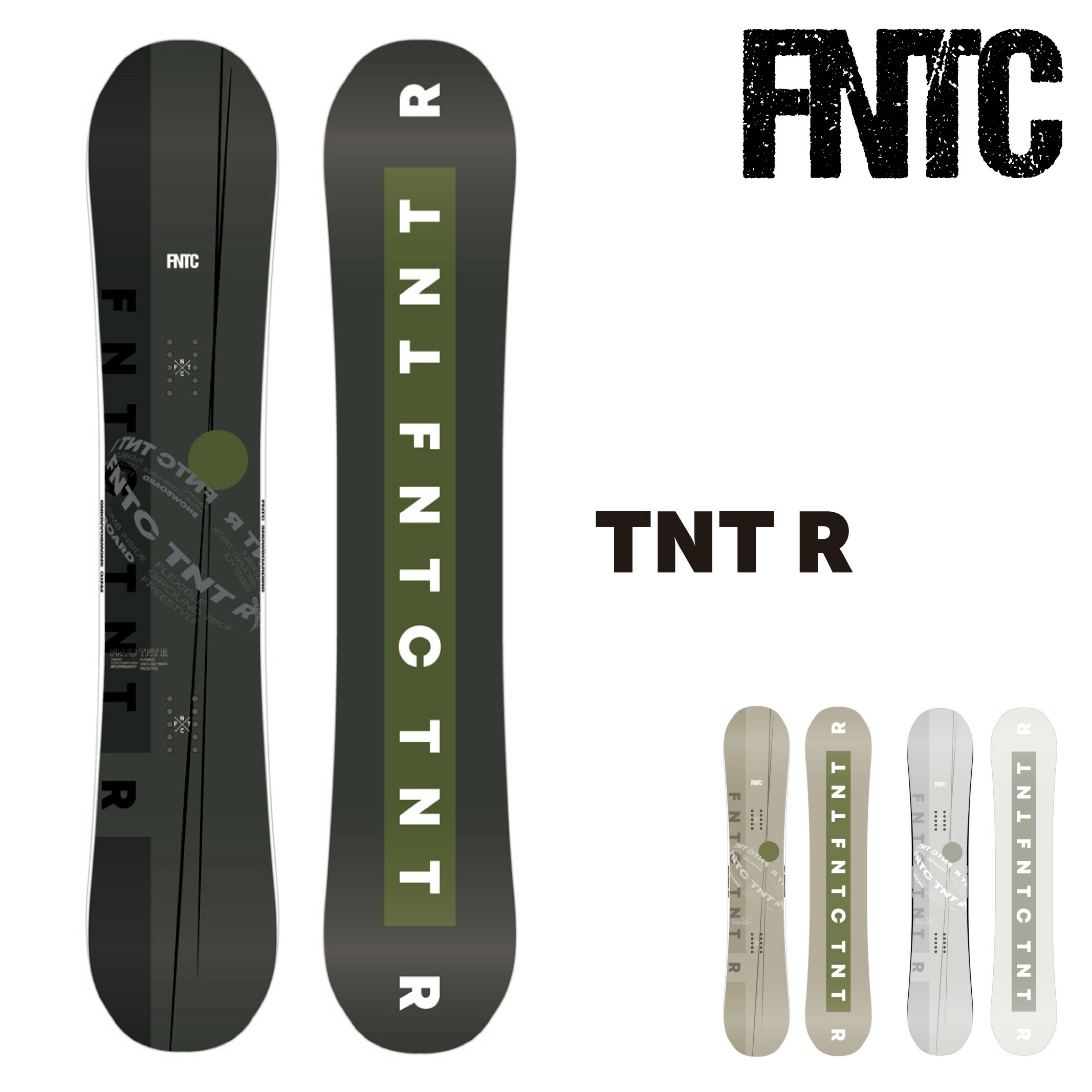 【楽天市場】2025 FNTC TNT R エフエヌティーシー スノーボード メンズ レディース 初心者 ソフトフレックス やわらかい W ...