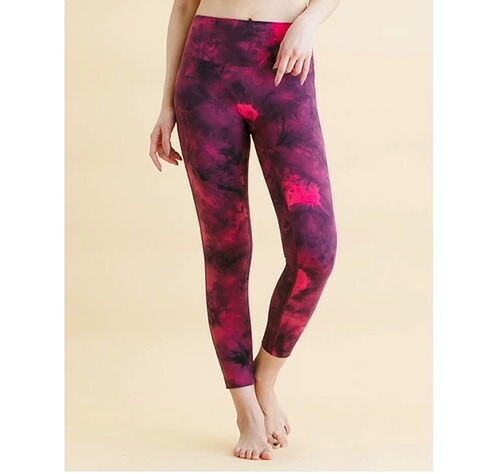 【楽天市場】スポウト SPOUT ハイウエスト クロップドパンツ レギンス ヨガ レディース 219202-RED：フィットファイ楽天市場店