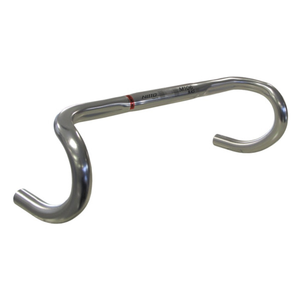 【楽天市場】NITTO NEAT-M106 NAS ハンドルバー (26.0) シルバー 380mm 日東 ハンドルバー 自転車：スポークオンライン楽天市場店