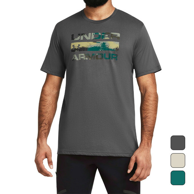 【楽天市場】【お得なクーポン発行中】 アンダーアーマー UNDER ARMOR メンズ トレーニング ウェア 半袖 Tシャツ UAスタックド ...