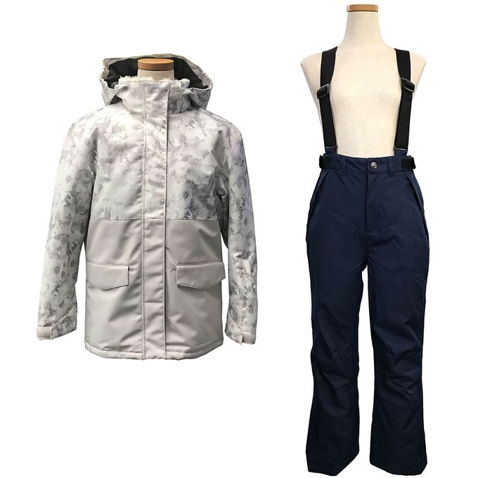 【楽天市場】【お得なクーポン発行中】 コスビー COSBY ジュニア スキーウエア 上下セット ガールズスキースーツ CSG-4274 GRY 【お買い得旧モデル】：SPOPIA NET SHOP