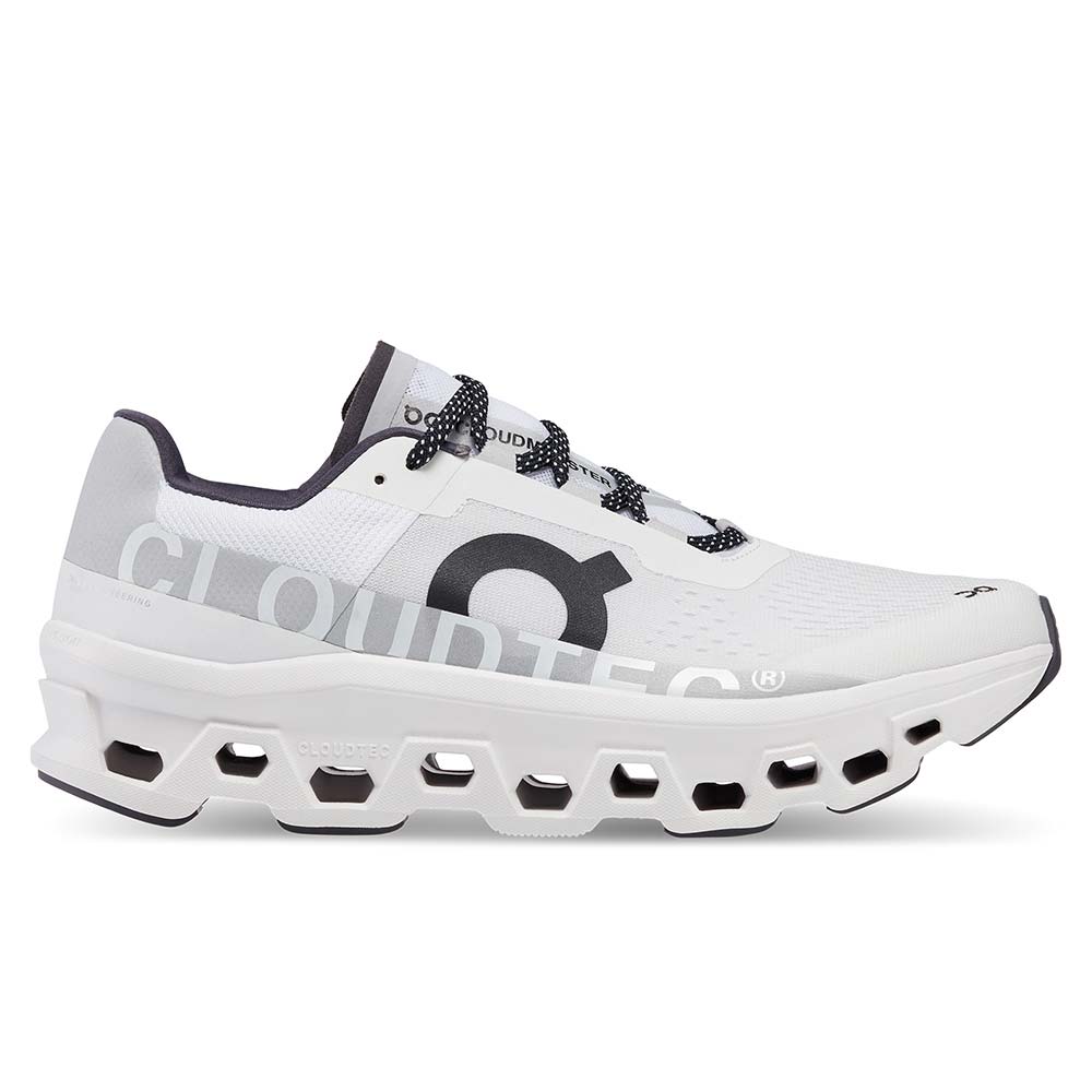 【楽天市場】On オン ランニングシューズ Cloudmonster メンズ 6198434 All White クラウドモンスター 厚底 ...