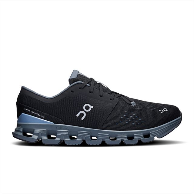 【楽天市場】On オン ランニングシューズ Cloud X 4 M Black/Chambray 3ME30041446メンズ クラウド ...