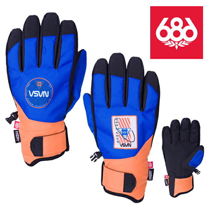 【楽天市場】日本正規品 スノーボード グローブ シックスエイトシックス 686 PRIMER GLOVE Nasa Orange 手袋 スキー ...